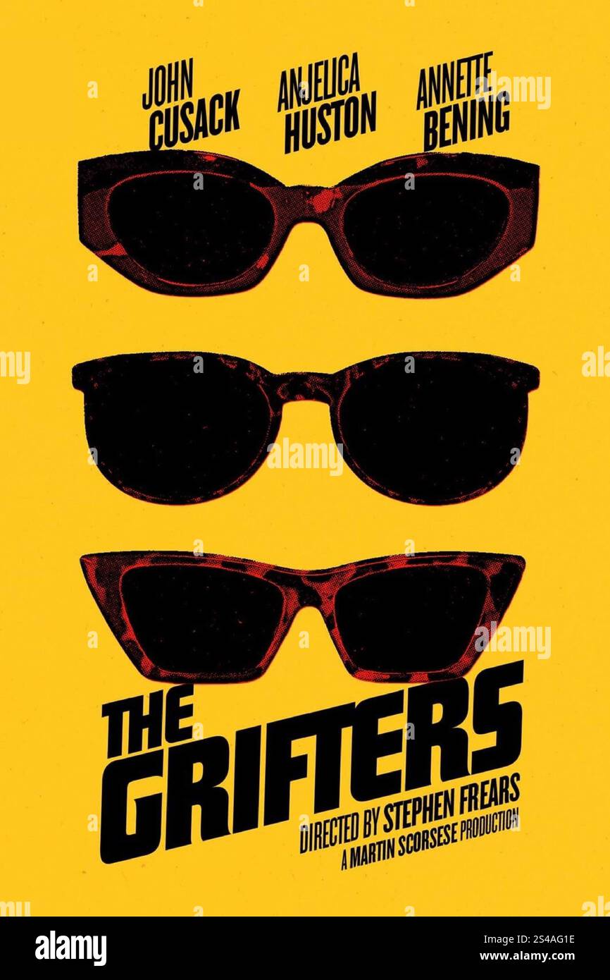 THE GRIFTERS (1990), directed by STEPHEN FREARS. Credit: CINEPLEX ODEON ...