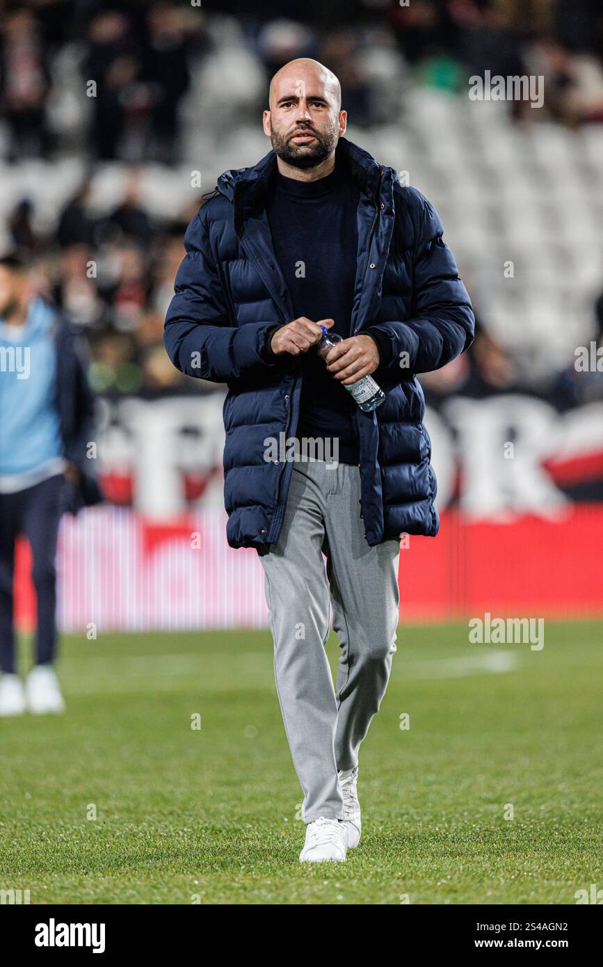 Madrid, Spain. 10th Jan, 2025. Claudio Giraldez (Celta de Vigo) seen in ...