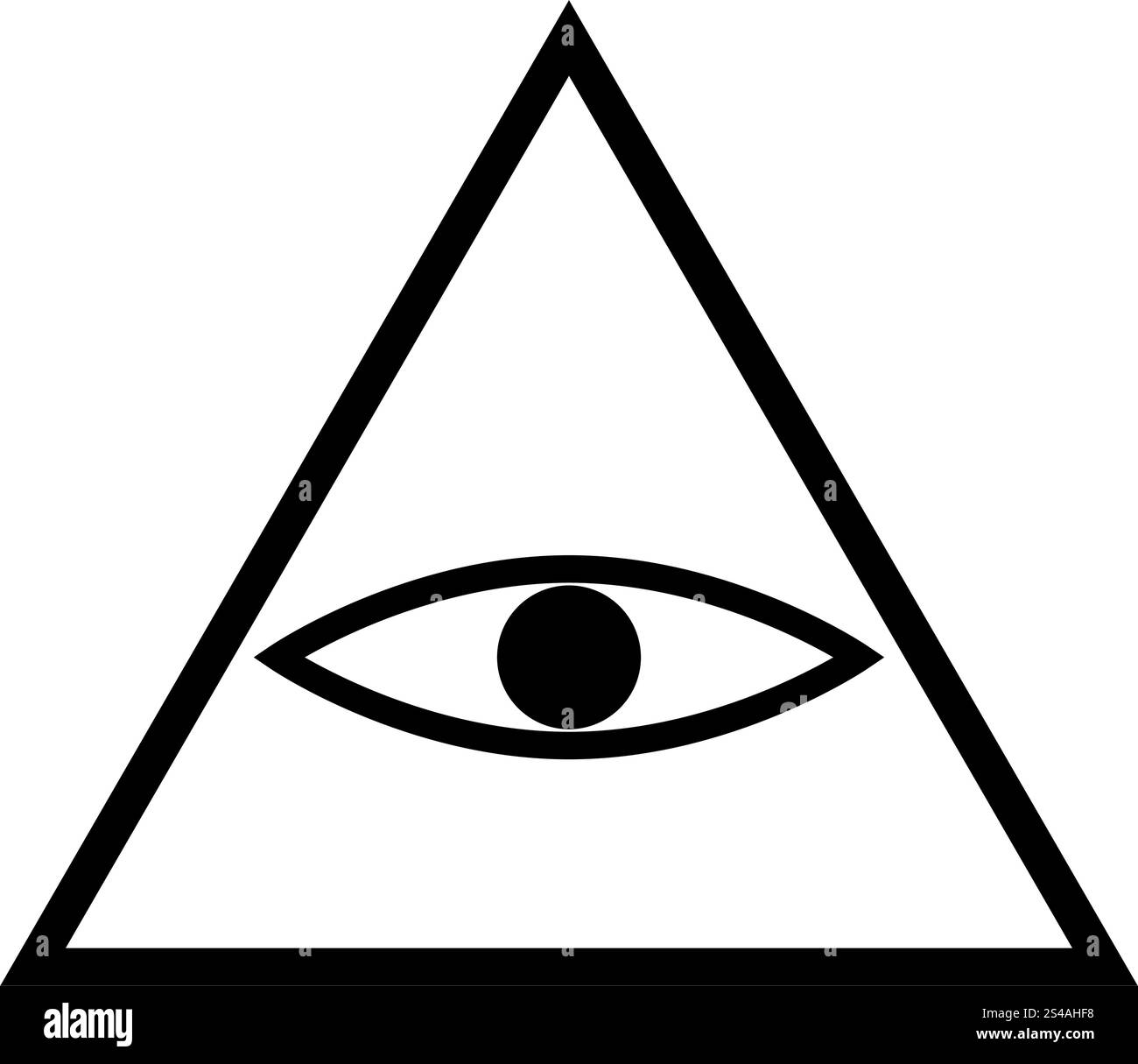 All seeing eye symbol icon Stock Vector Image & Art - Alamy