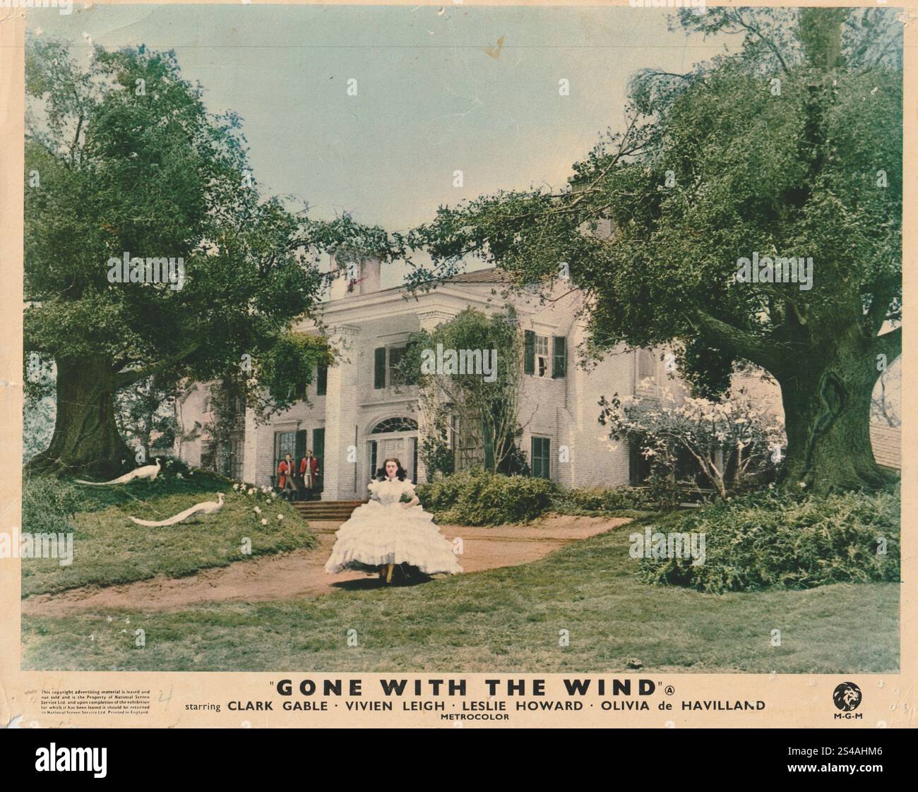 Gone With The Wind MGM 1939 Clark Gable, Vivian Leigh, Leslie Howard ...