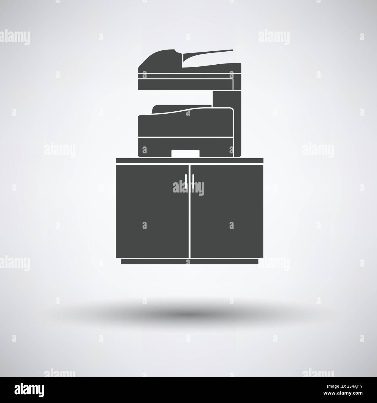 Copying icon on white Stock Vector Images - Alamy