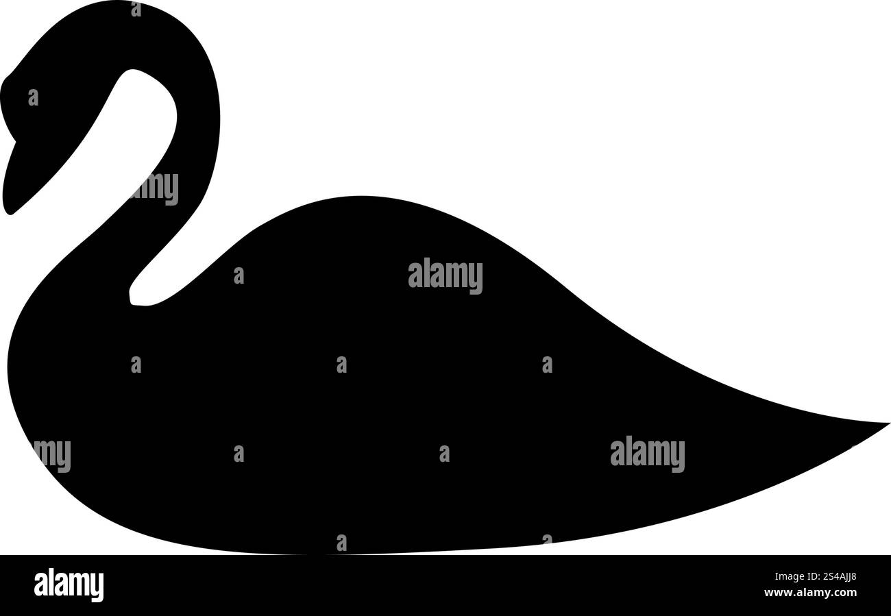Swan icon Stock Vector Image & Art - Alamy