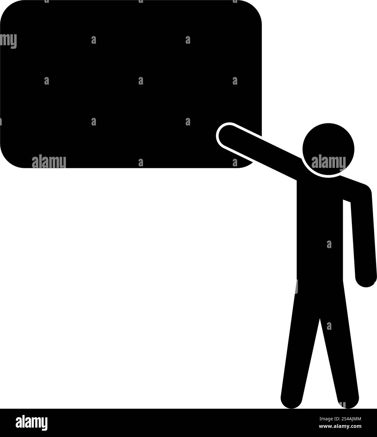 School classroom teacher front Black and White Stock Photos & Images ...