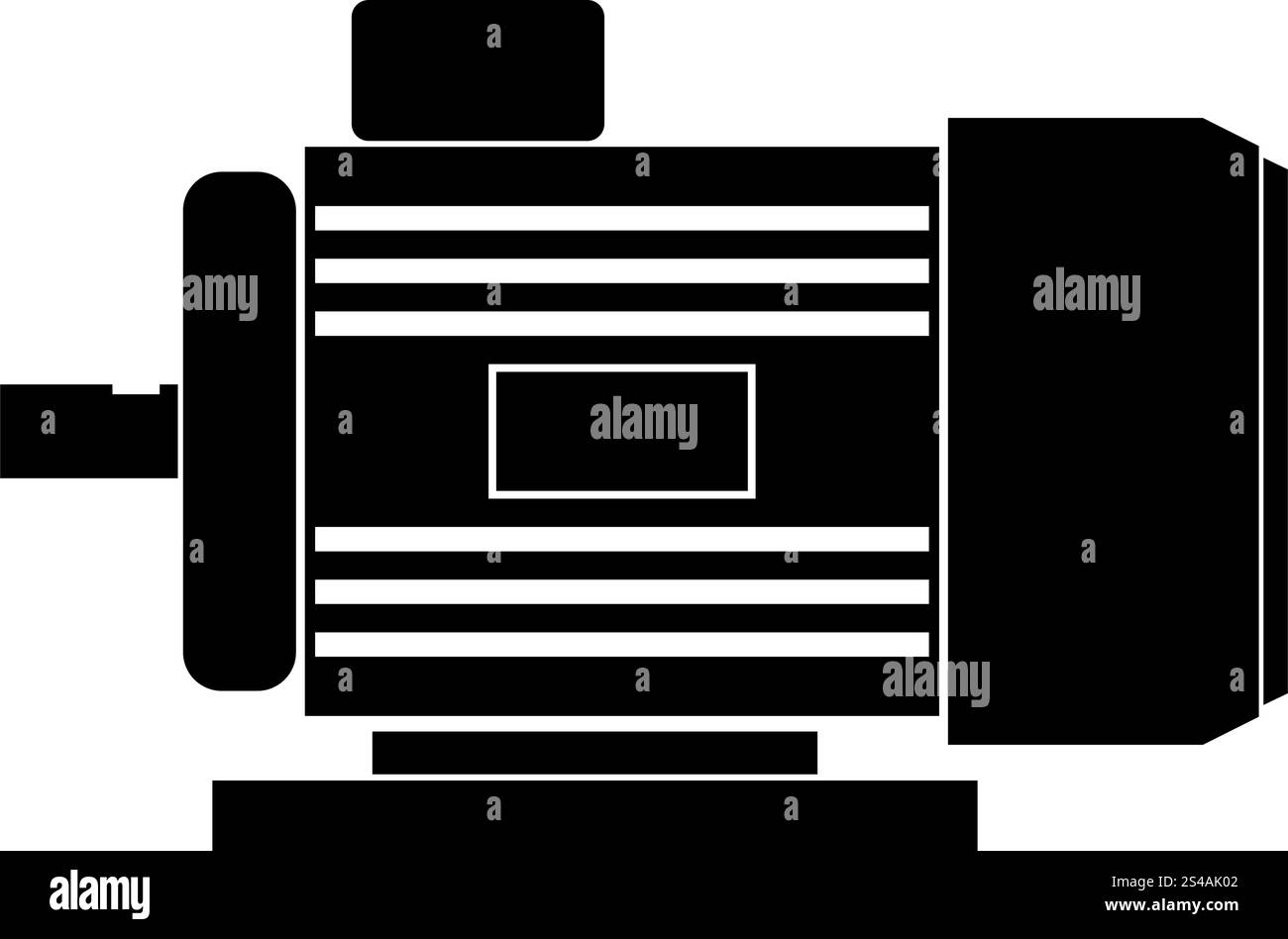 Electric motor icon Stock Vector Image & Art - Alamy