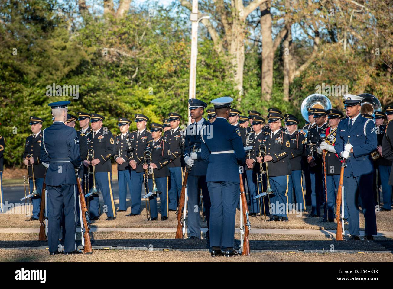 Plains, United States. 10th Jan, 2025. United States service members ...