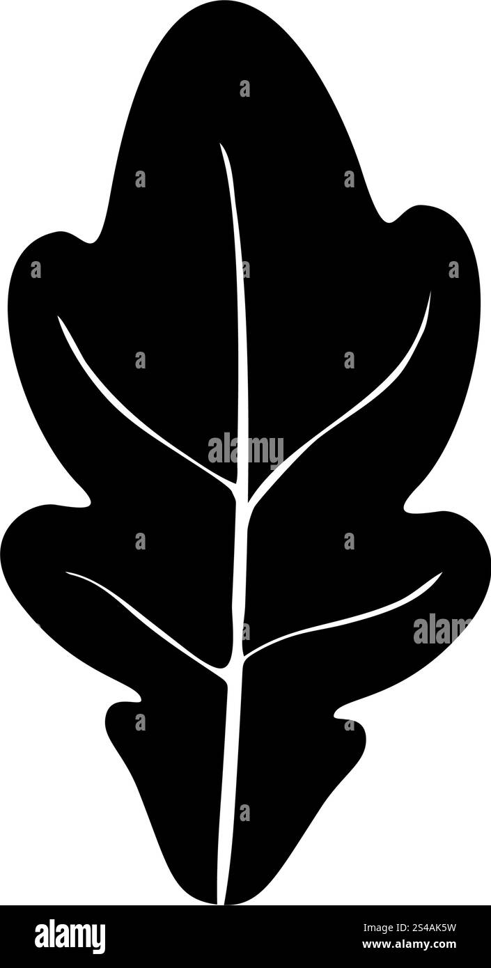 Oak leaf icon Stock Vector Image & Art - Alamy
