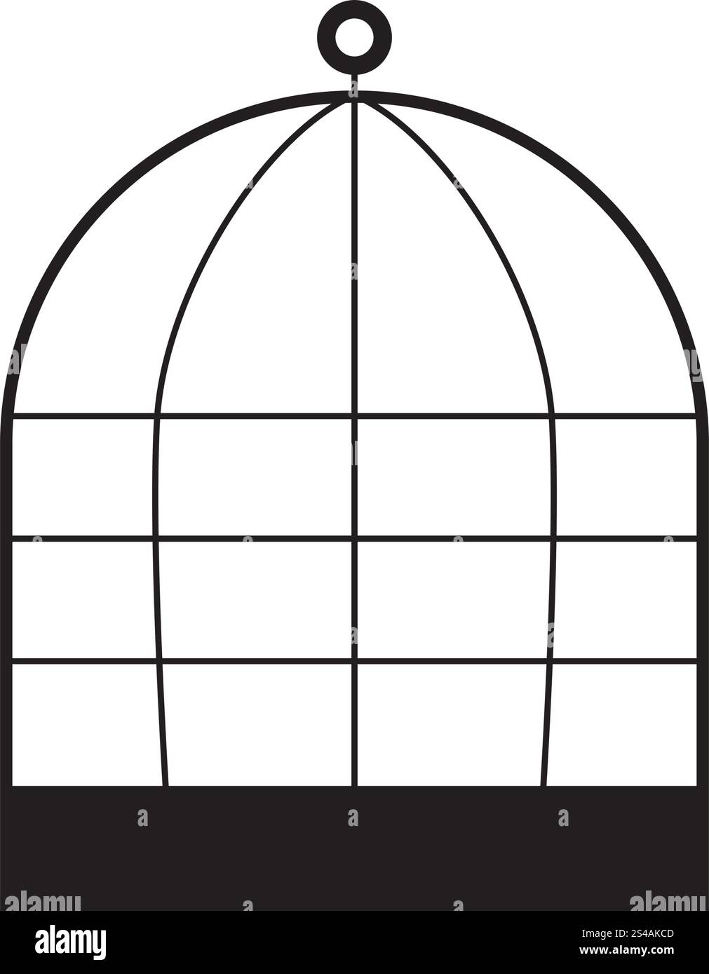 Animal metal cages Stock Vector Images - Alamy