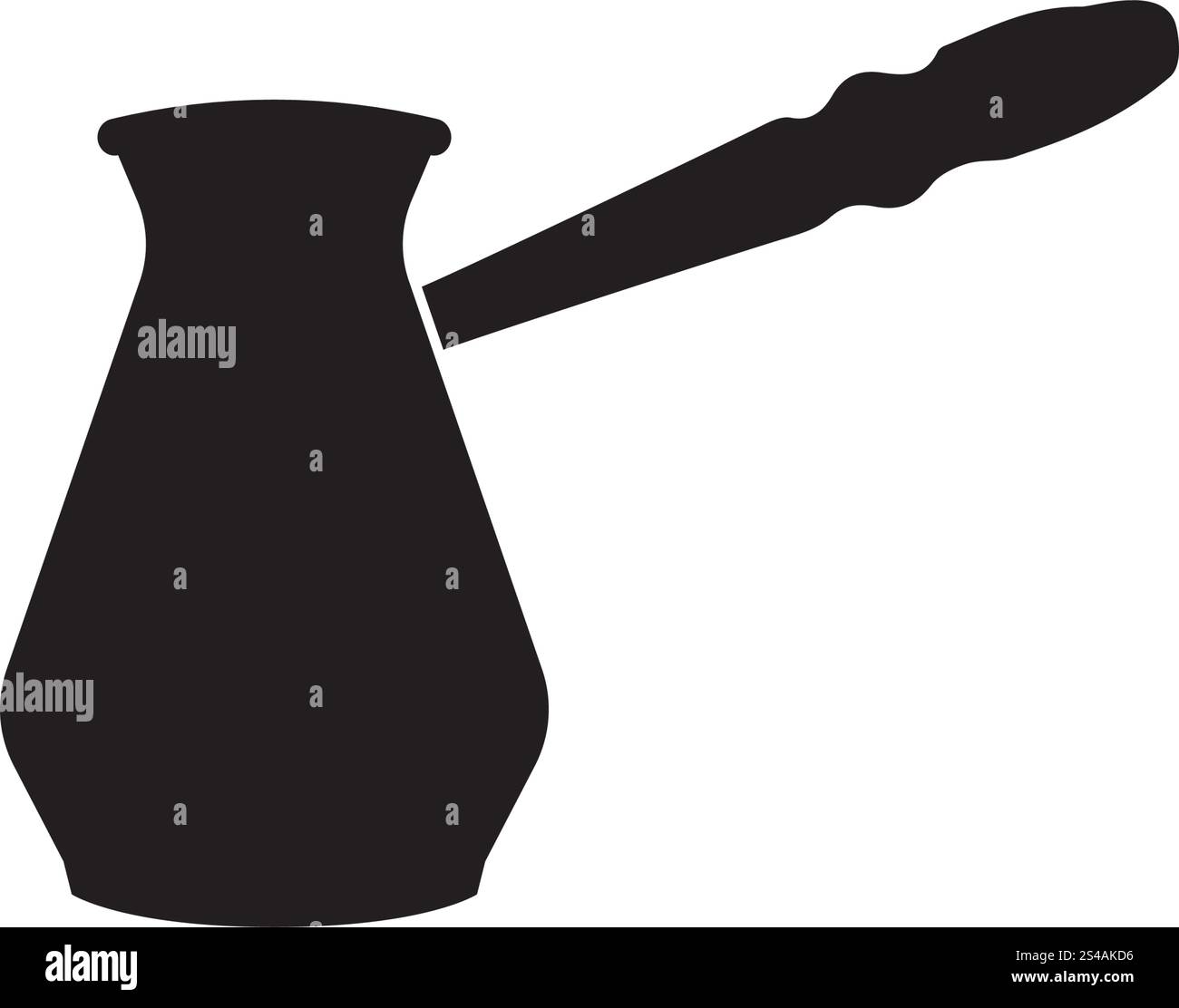 Turkish pot icon outline Cut Out Stock Images & Pictures - Alamy