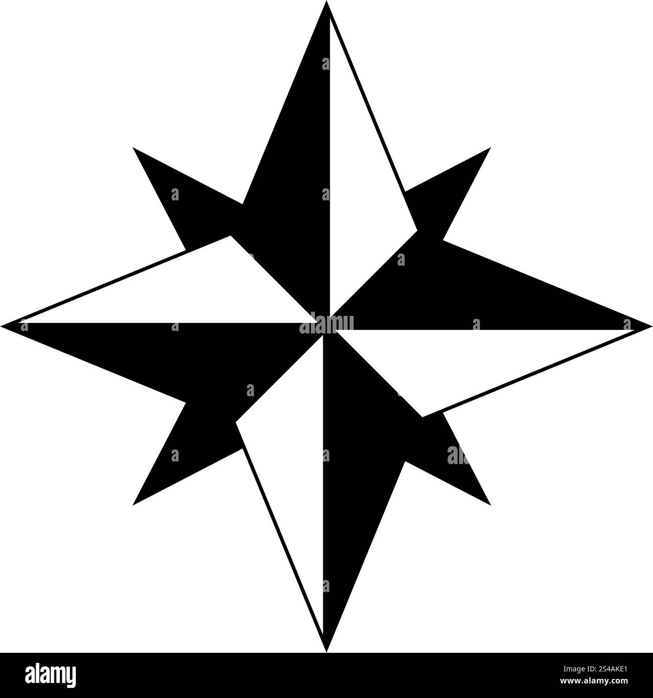 Wind rose icon Stock Vector Image & Art - Alamy