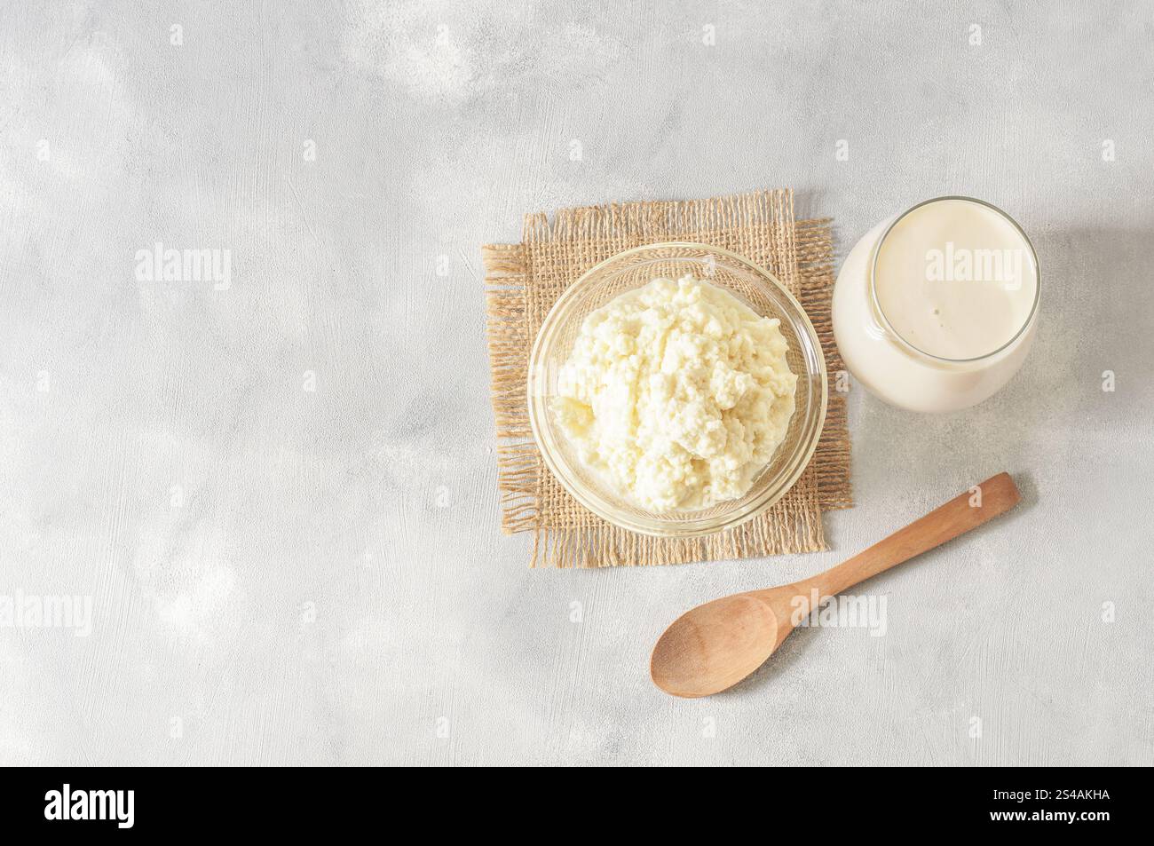 Organic Cow or buffalo colostrum, cooked and uncooked in glass bowl ...