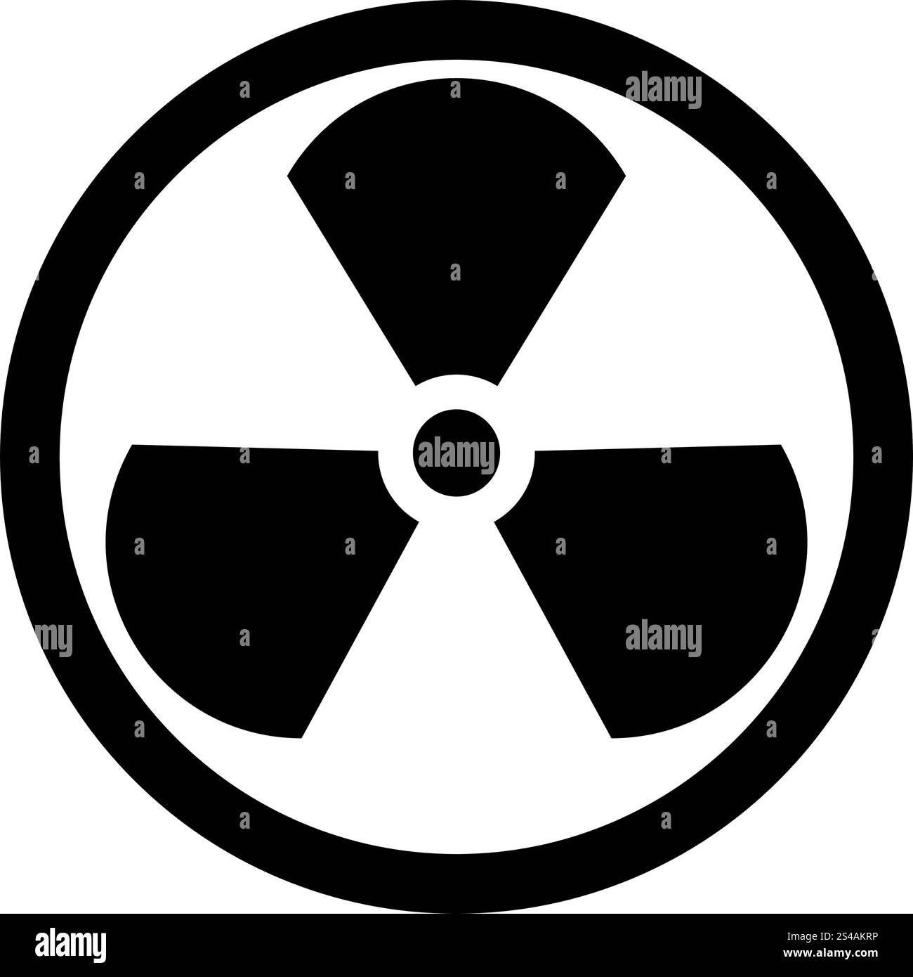 Sign radioactive icon Stock Vector Image & Art - Alamy