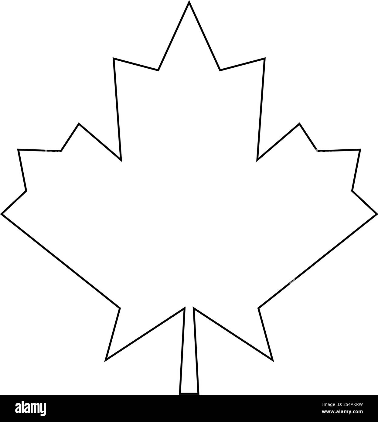Maple leaf icon Stock Vector Image & Art - Alamy