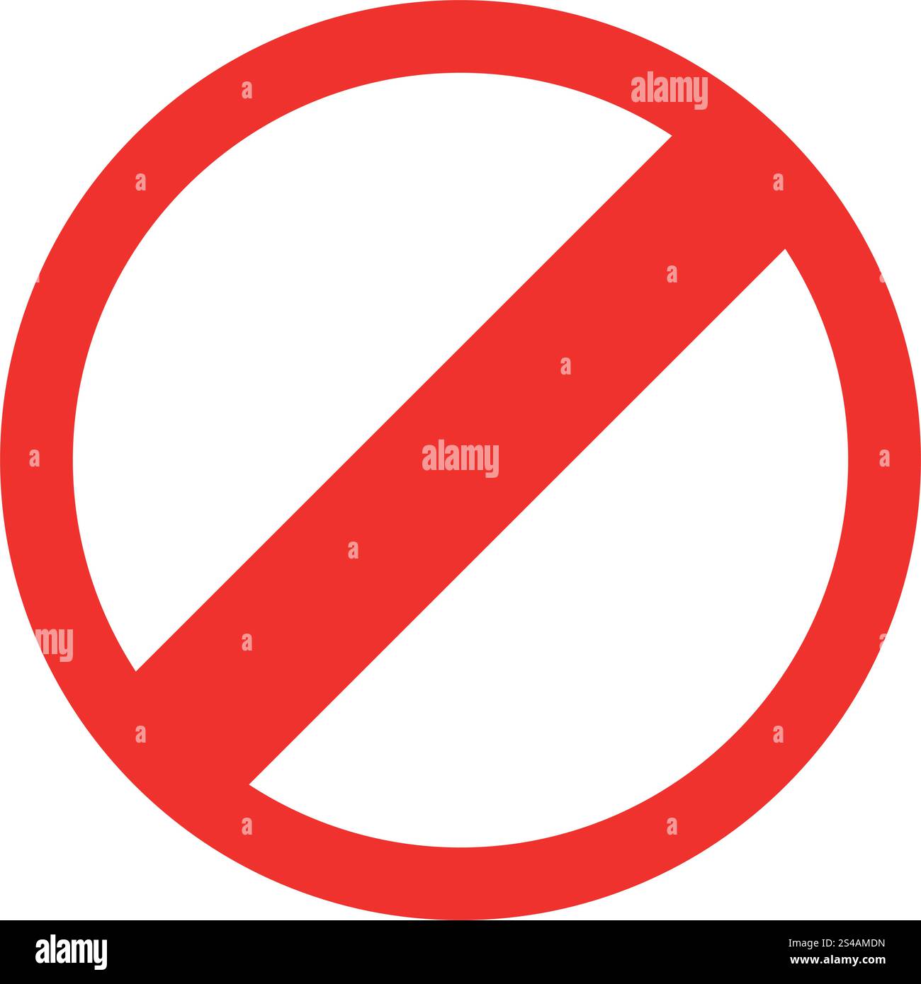 Red sign entry prohibited icon Stock Vector Image & Art - Alamy
