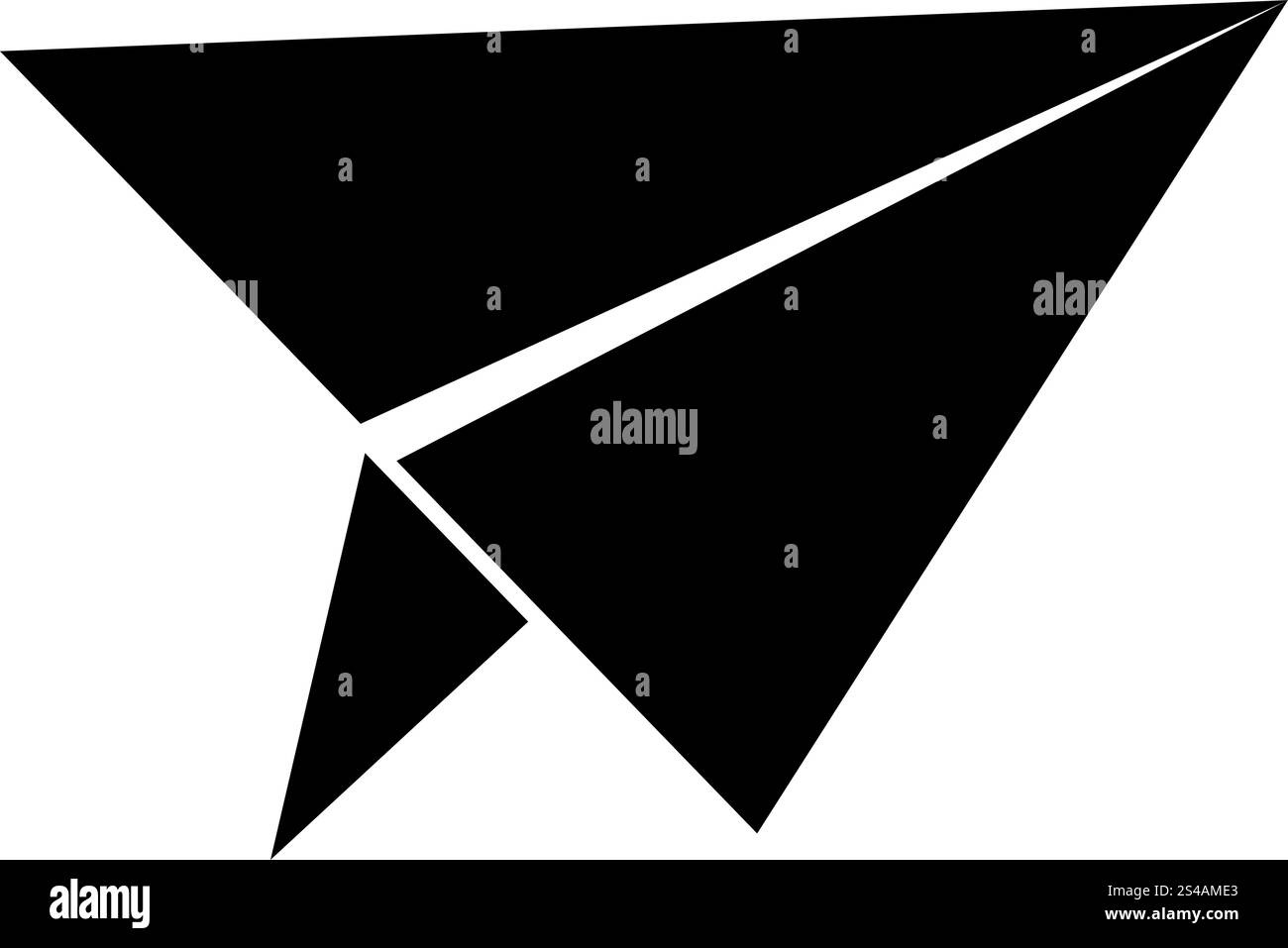 Paper airplane icon Stock Vector Image & Art - Alamy