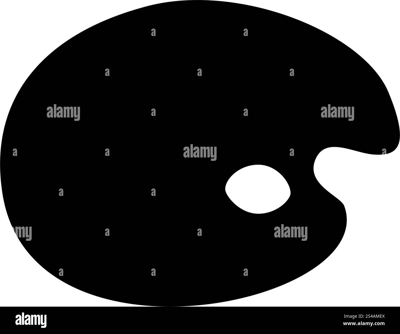 Palette icon Stock Vector Image & Art - Alamy