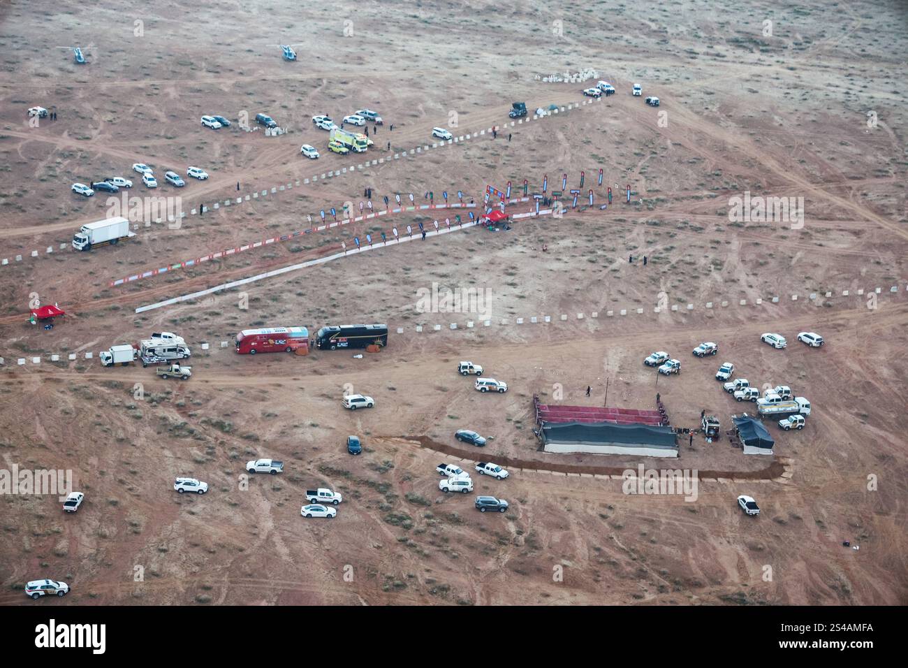 Al Duwadimi, Arabie Saoudite. 11th Jan, 2025. DSS during the Stage 6 of ...