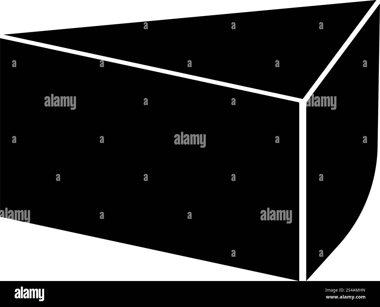 Delicious piece strawberry pie Black and White Stock Photos & Images ...