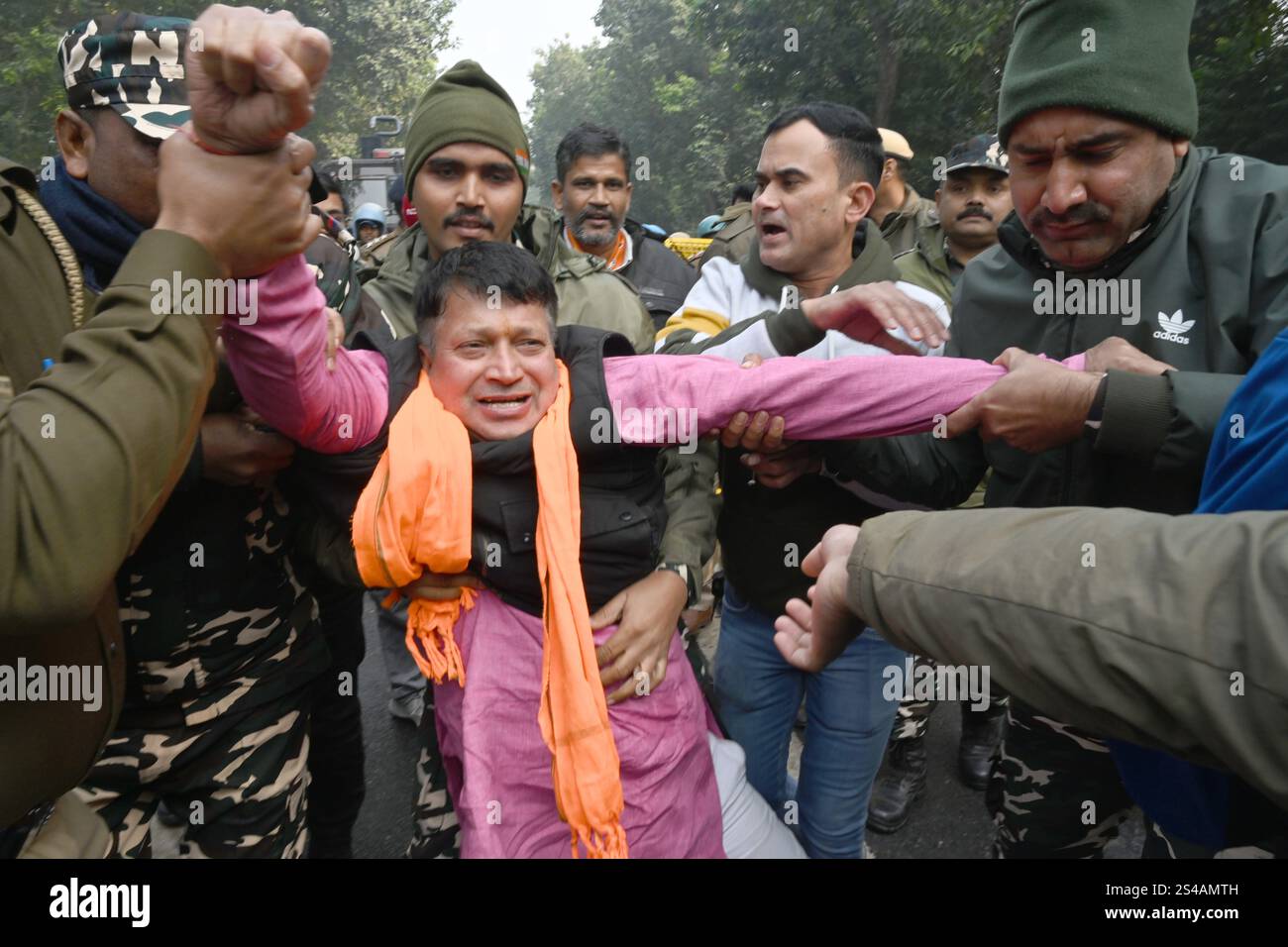 New Delhi, India. 10th Jan, 2025. NEW DELHI, INDIA - JANUARY 10: Delhi ...