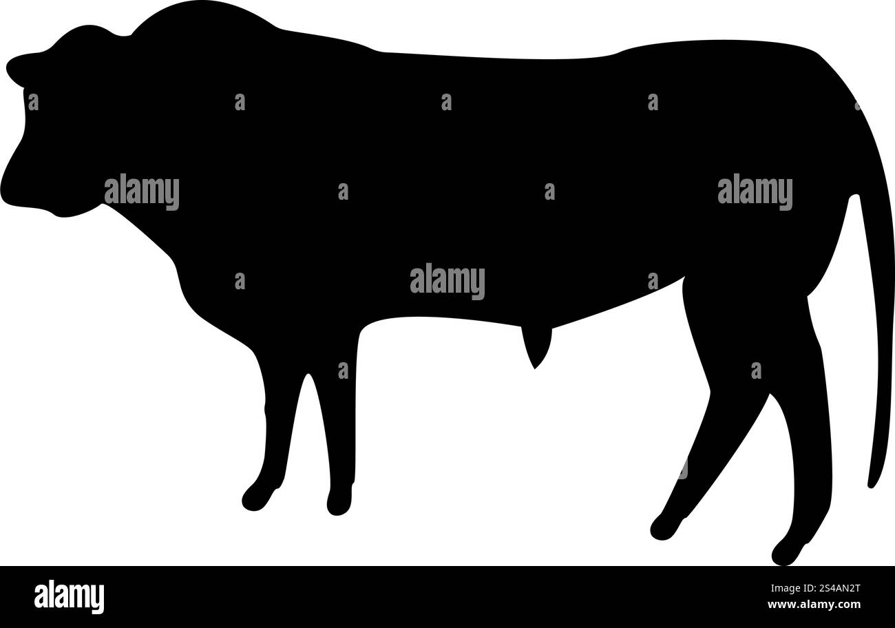Bull icon Stock Vector Image & Art - Alamy