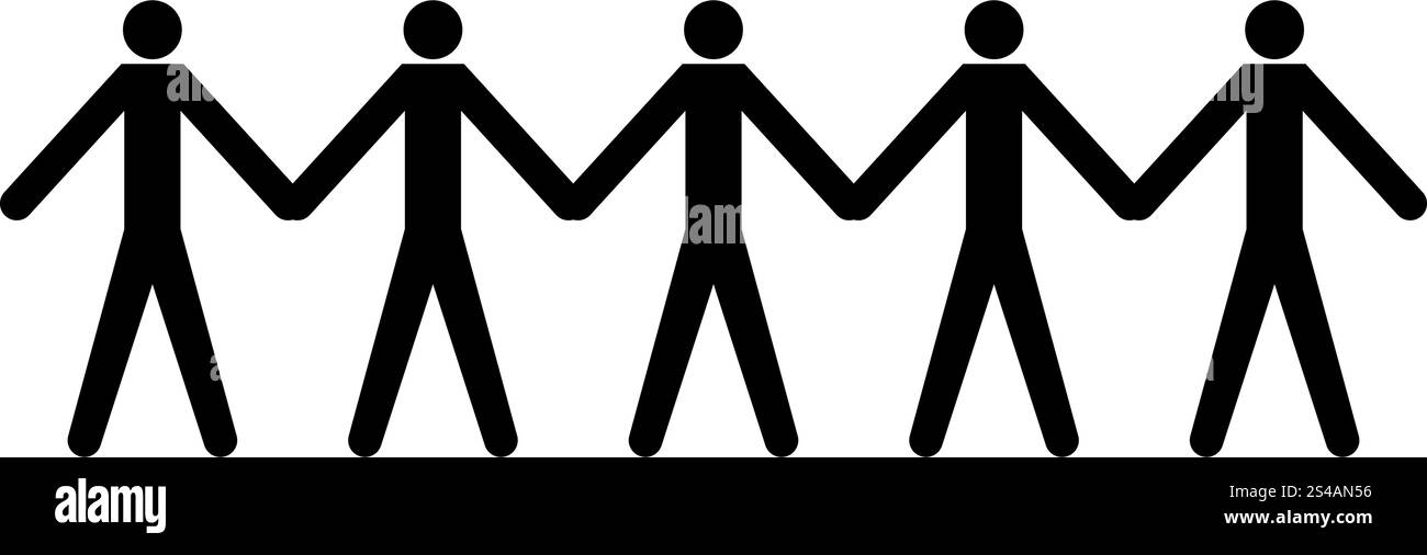 Team Work Concept Icon Stock Vector Image Art Alamy