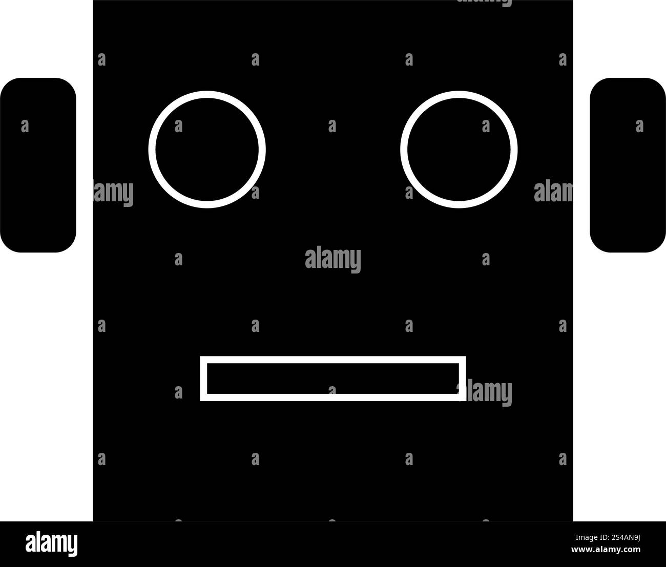 Brain robot color icon Stock Vector Images - Alamy