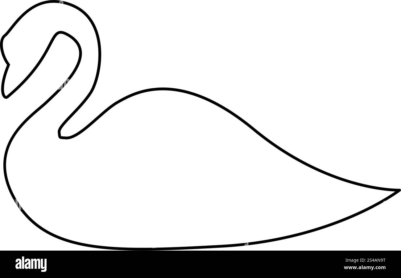 Swan icon Stock Vector Image & Art - Alamy