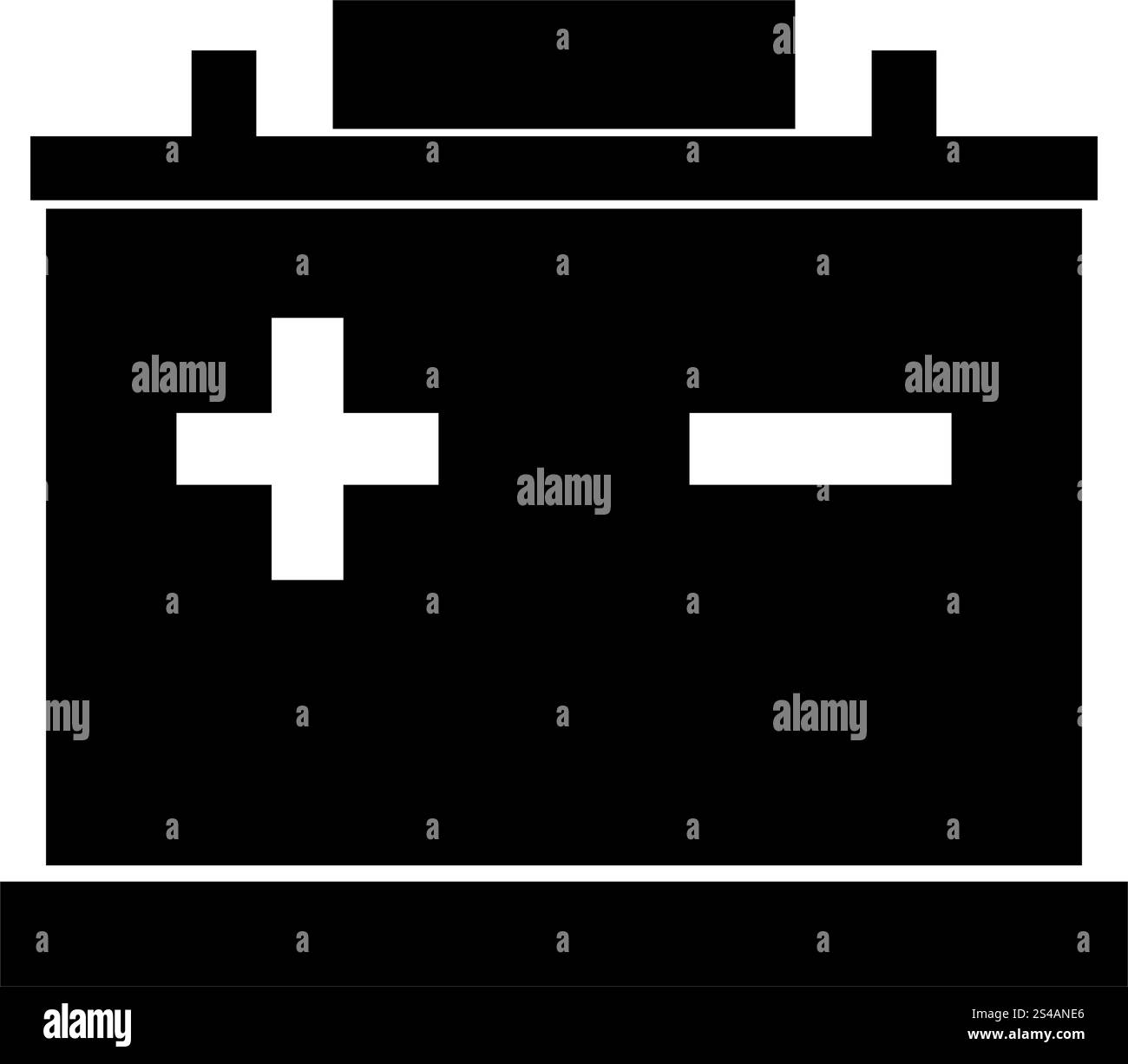 Car battery icon Stock Vector Image & Art - Alamy