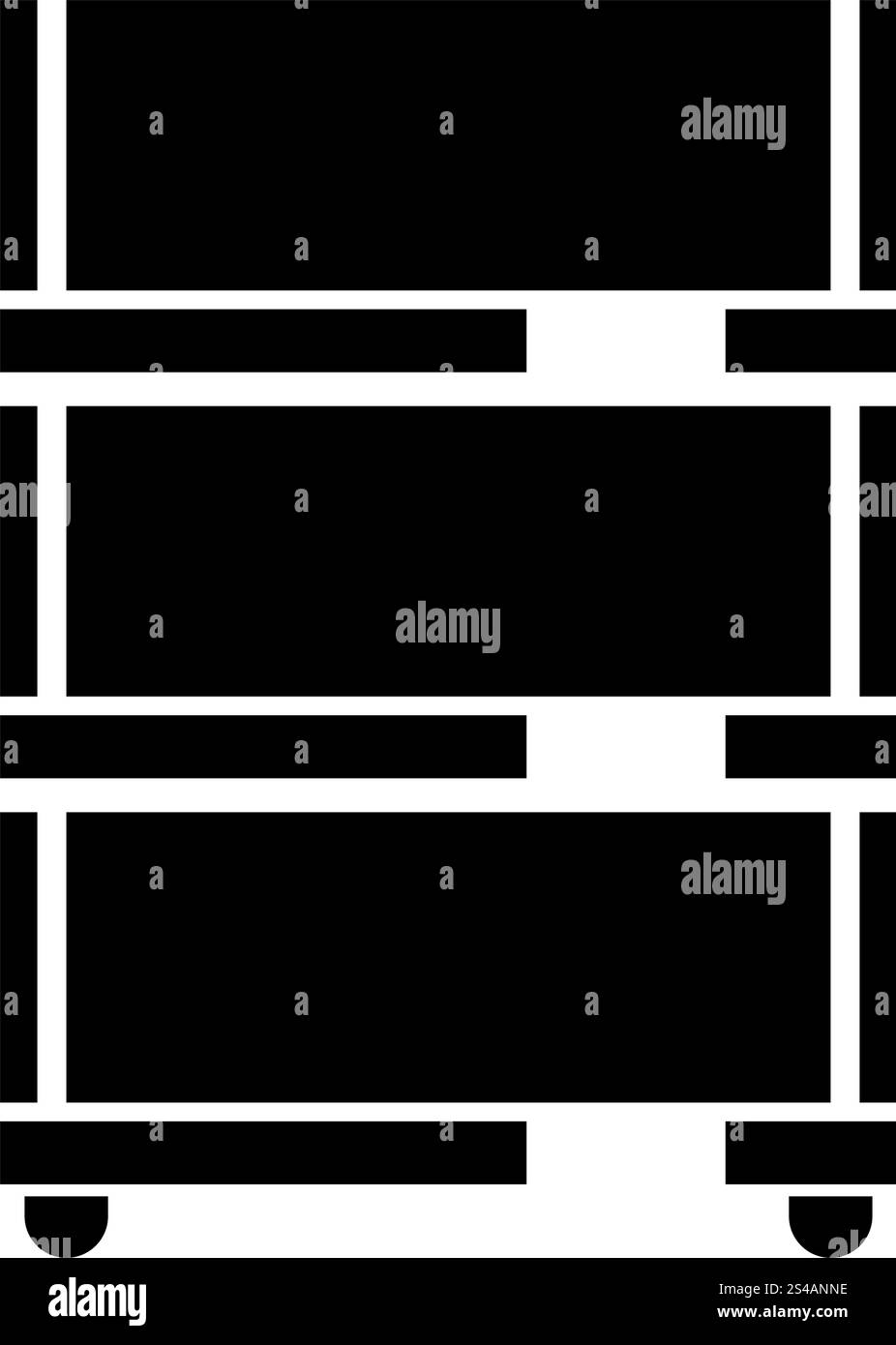 Display rack Black and White Stock Photos & Images - Alamy