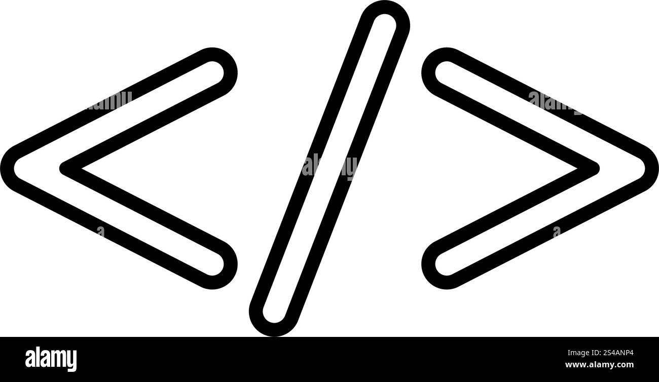 Symbol code icon Stock Vector Image & Art - Alamy