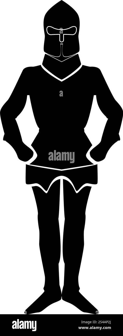 Armour black icon Stock Vector Image & Art - Alamy