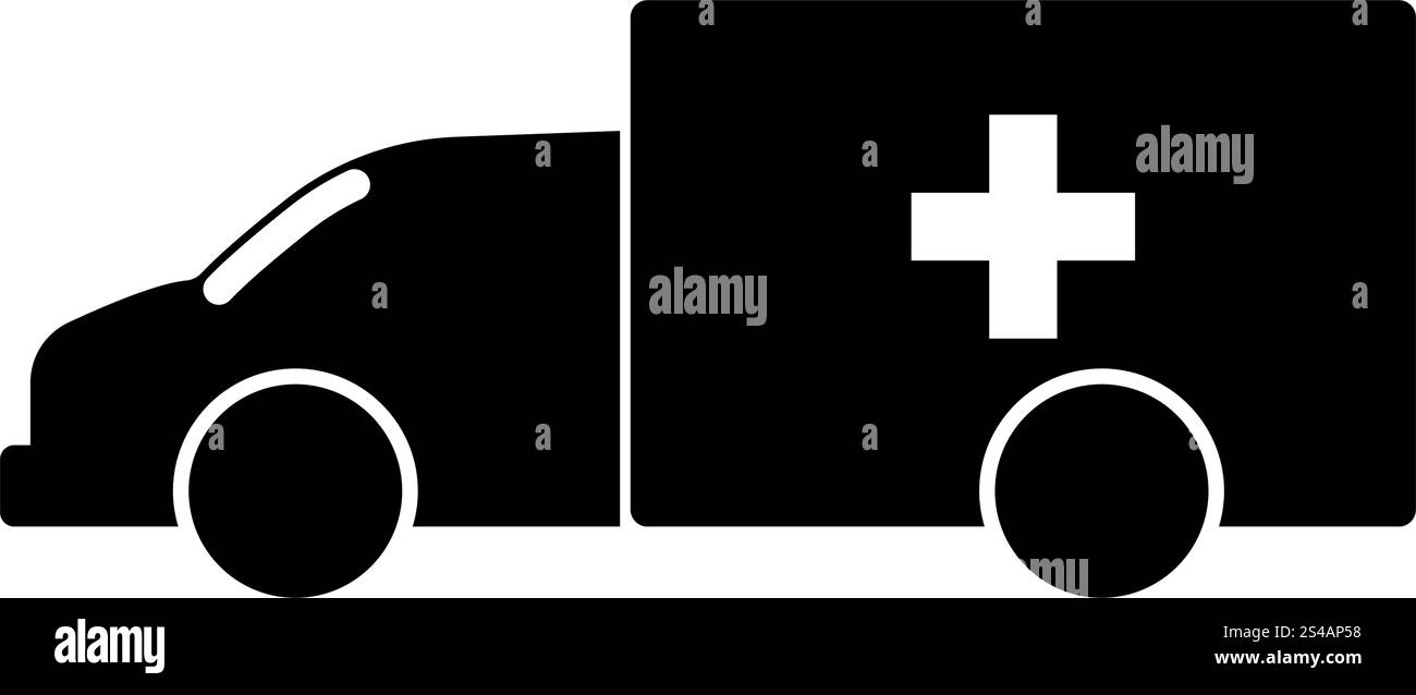 Emergency treatment van Black and White Stock Photos & Images - Alamy