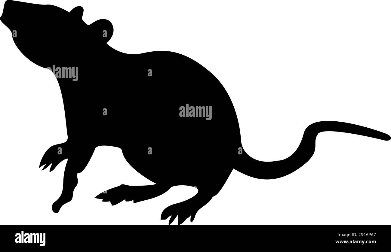 Rat and garbage Stock Vector Images - Alamy