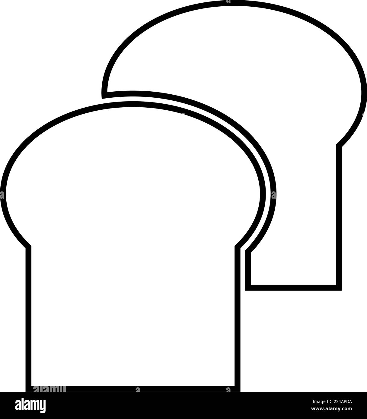 Bread icon Stock Vector Image & Art - Alamy