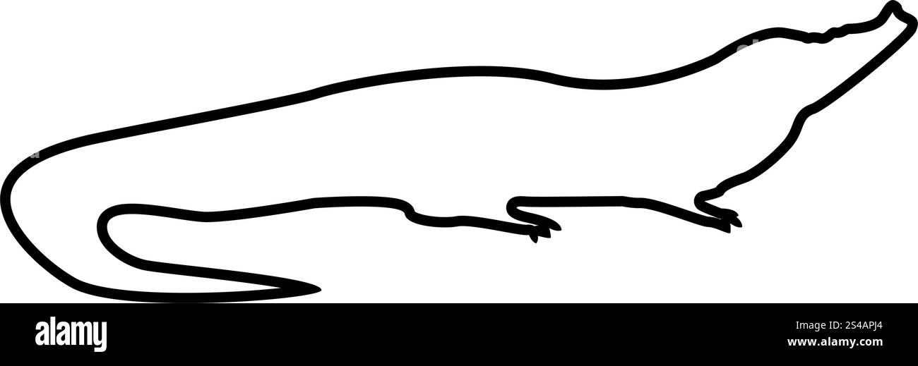 Florida crocodile Cut Out Stock Images & Pictures - Alamy