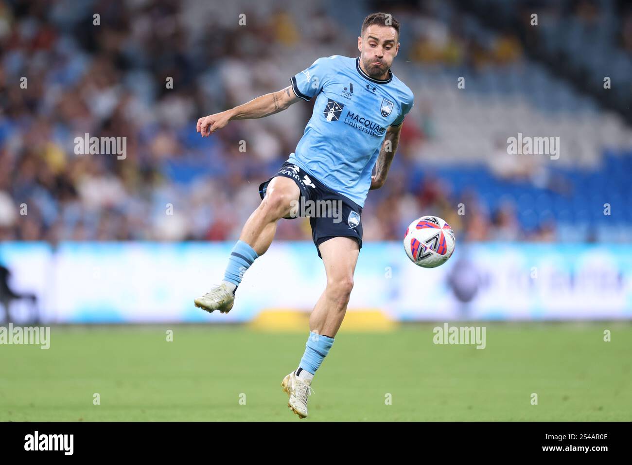 Sydney, Australia. 11th Jan, 2025. Anthony Caceres of Sydney FC ...