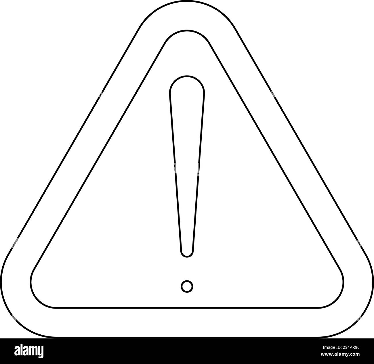 Sign of attention icon Stock Vector Image & Art - Alamy