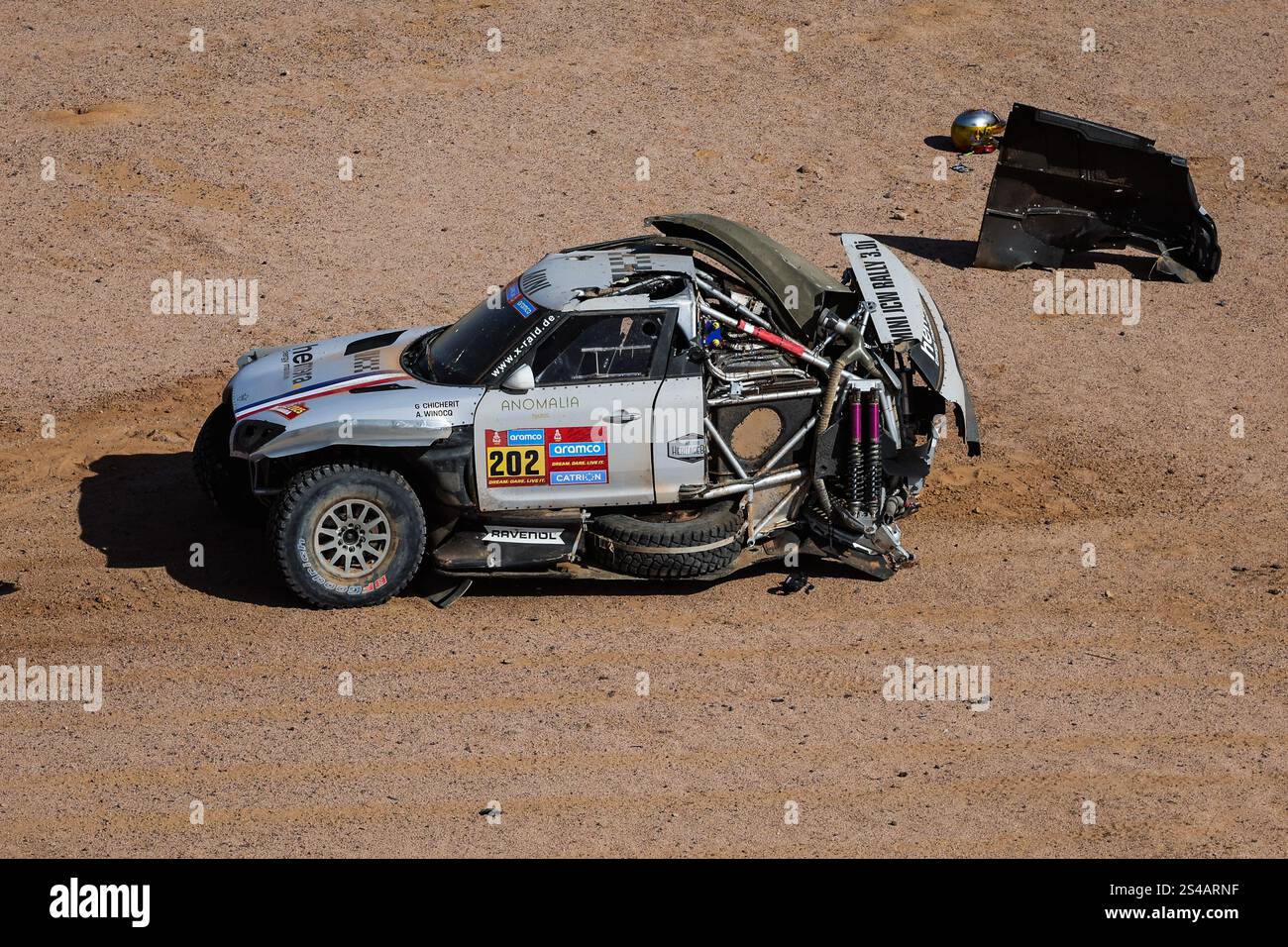 202 CHICHERIT Guerlain (fra), WINOCQ Alex (fra), Mini, X-Raid Mini JCW Team, Ultimate, action ...