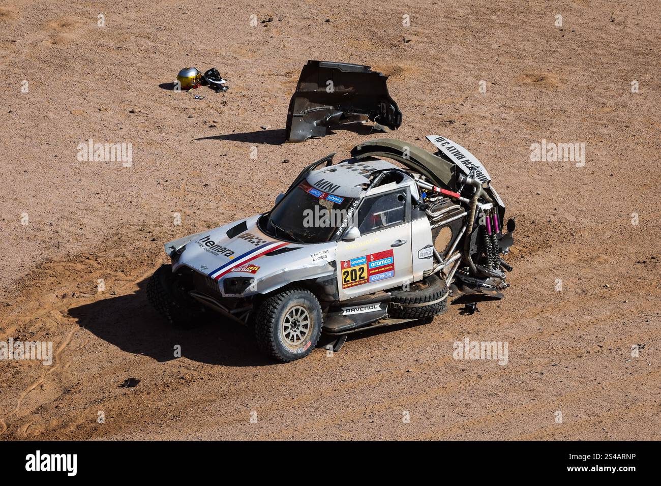 202 CHICHERIT Guerlain (fra), WINOCQ Alex (fra), Mini, X-Raid Mini JCW Team, Ultimate, action ...