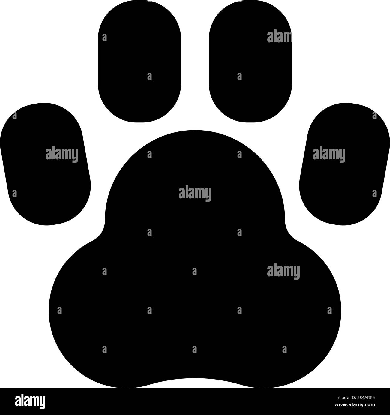 Animal footprint icon Stock Vector Image & Art - Alamy