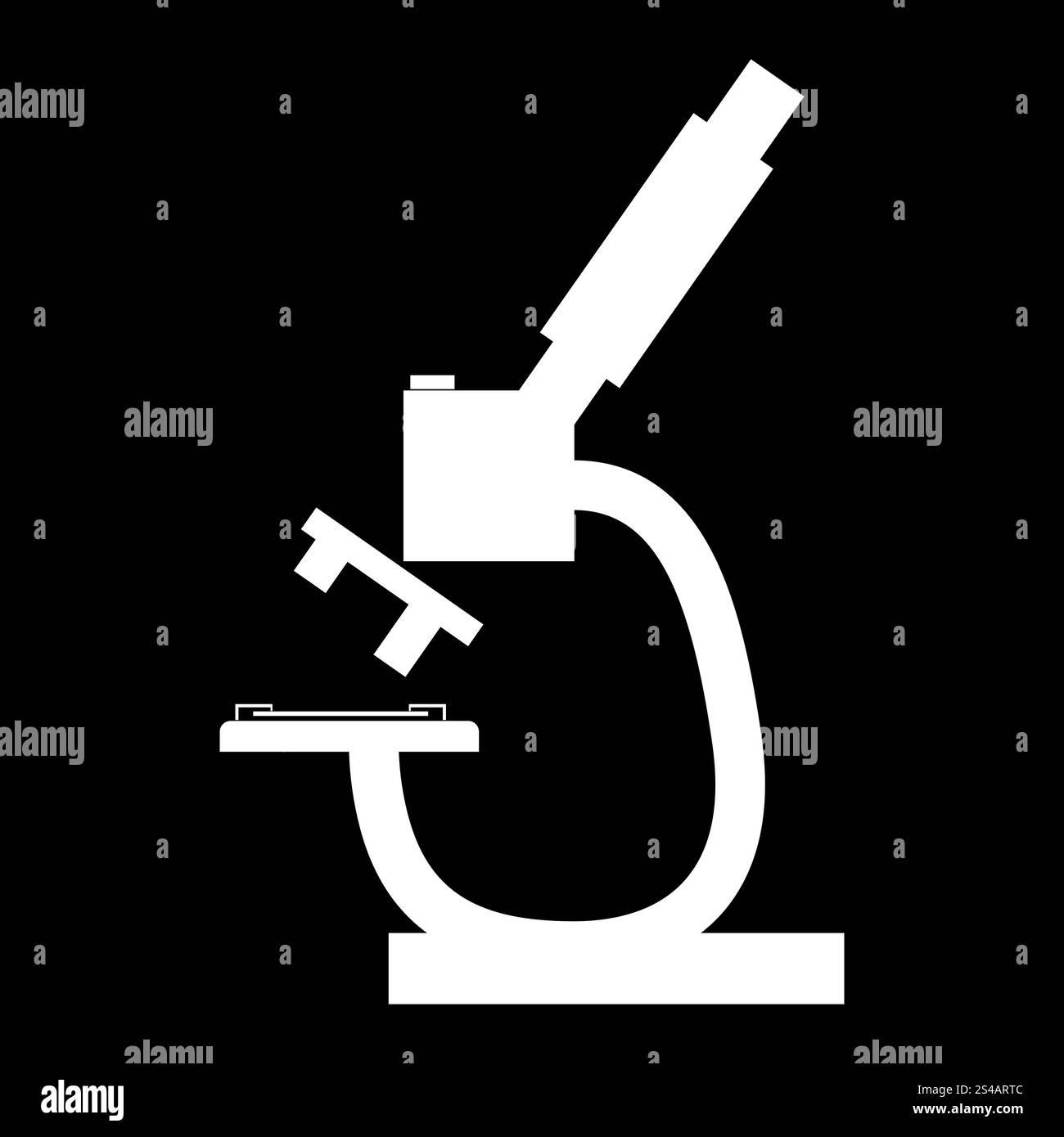 Microscope icon .. Microscope icon Stock Vector Image & Art - Alamy