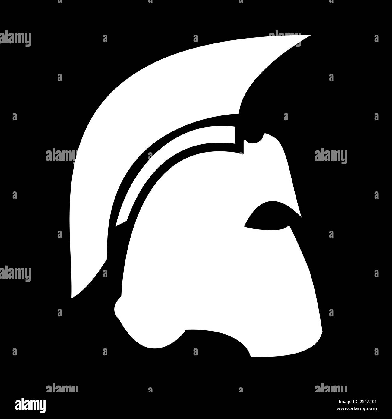 Spartan helmet icon .. Spartan helmet icon Stock Vector Image & Art - Alamy