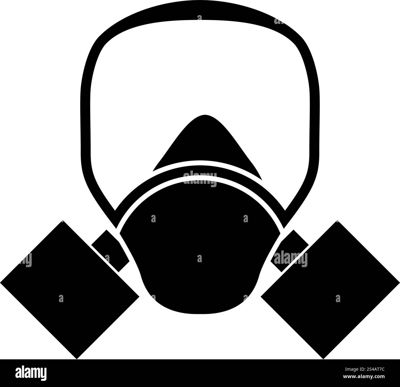 Gas mask icon Stock Vector Image & Art - Alamy