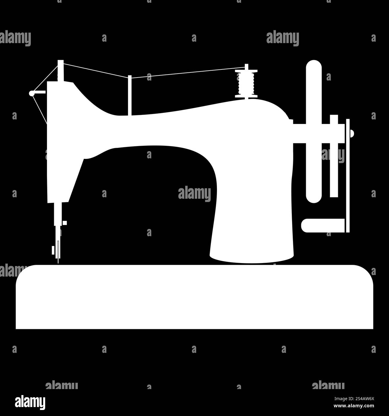 Sewing machine icon Stock Vector Image & Art - Alamy