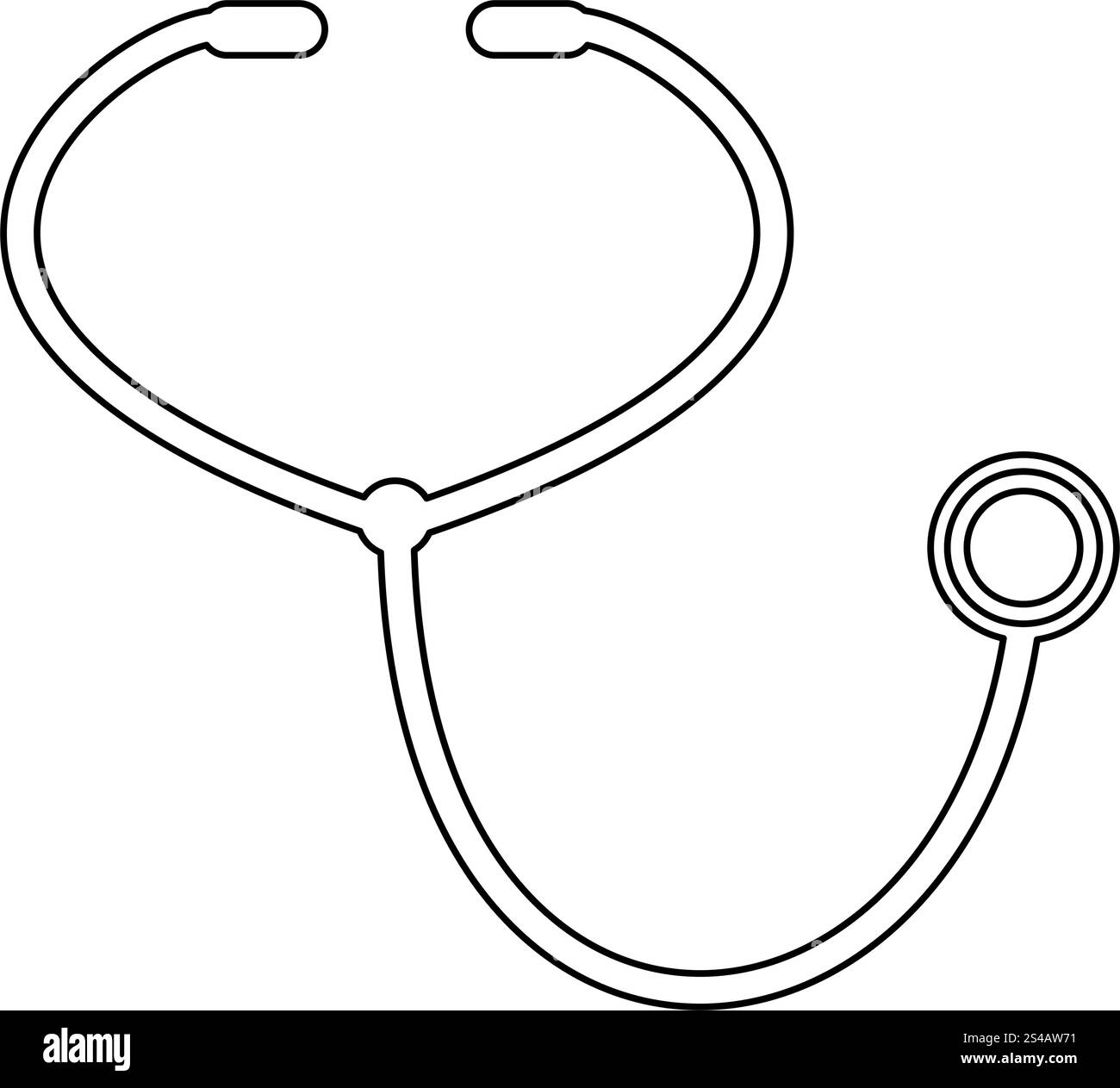 Stethoscope icon Stock Vector Image & Art - Alamy