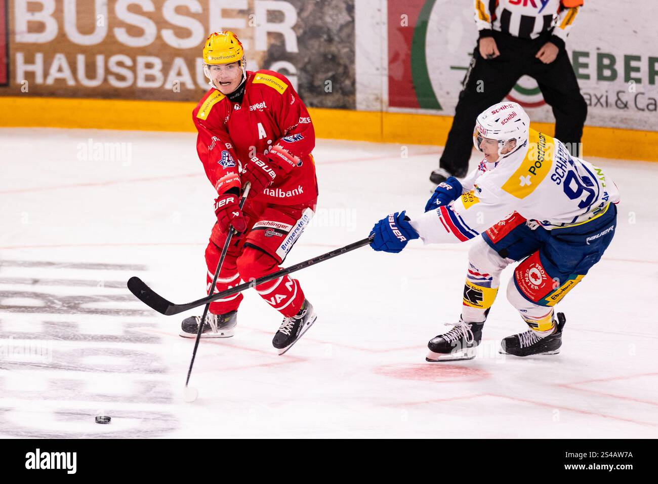 Rapperswil, St.Galler Kantonalbank Arena, NL: SC, USA. 10th Jan, 2025 ...