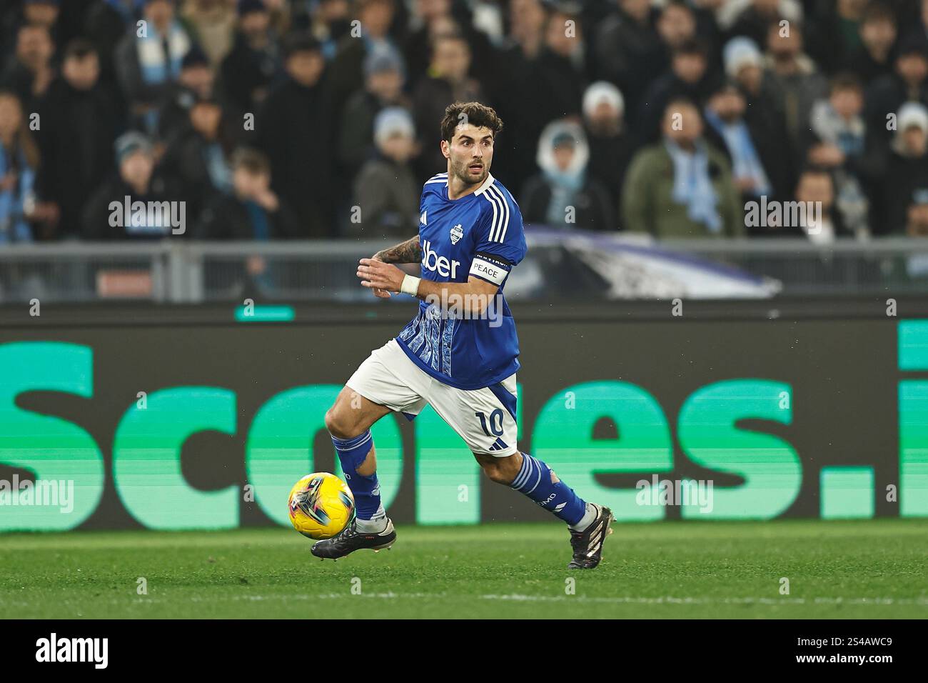 Roma, Italy. 10th Jan, 2025. Patrick Cutrone (Como) Football/Soccer : Italian "Serie A Enilive ...