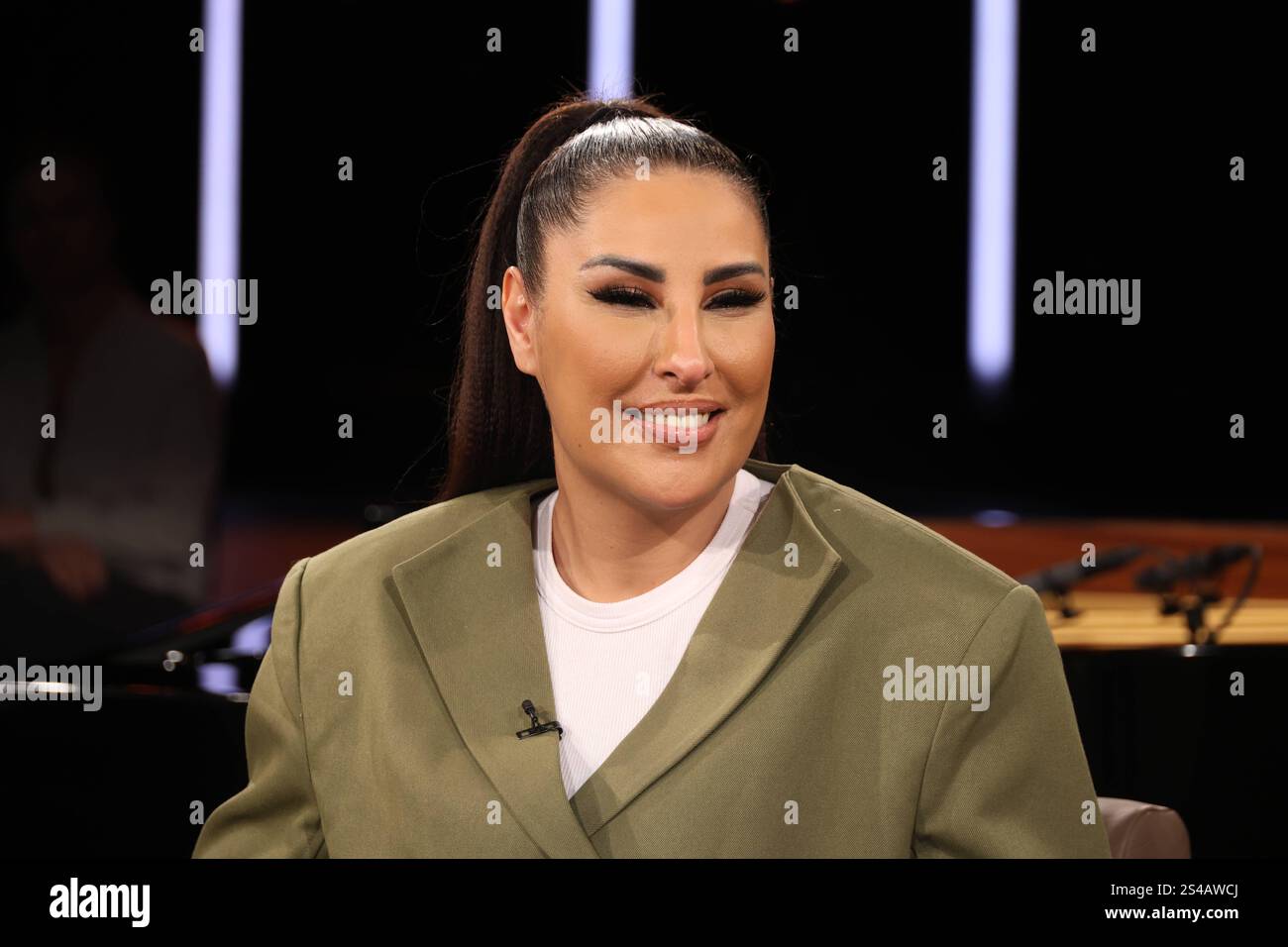 Senna Gammour, Sängerin, zu Gast in der NDR Talk Show, Fototermin am 10 ...