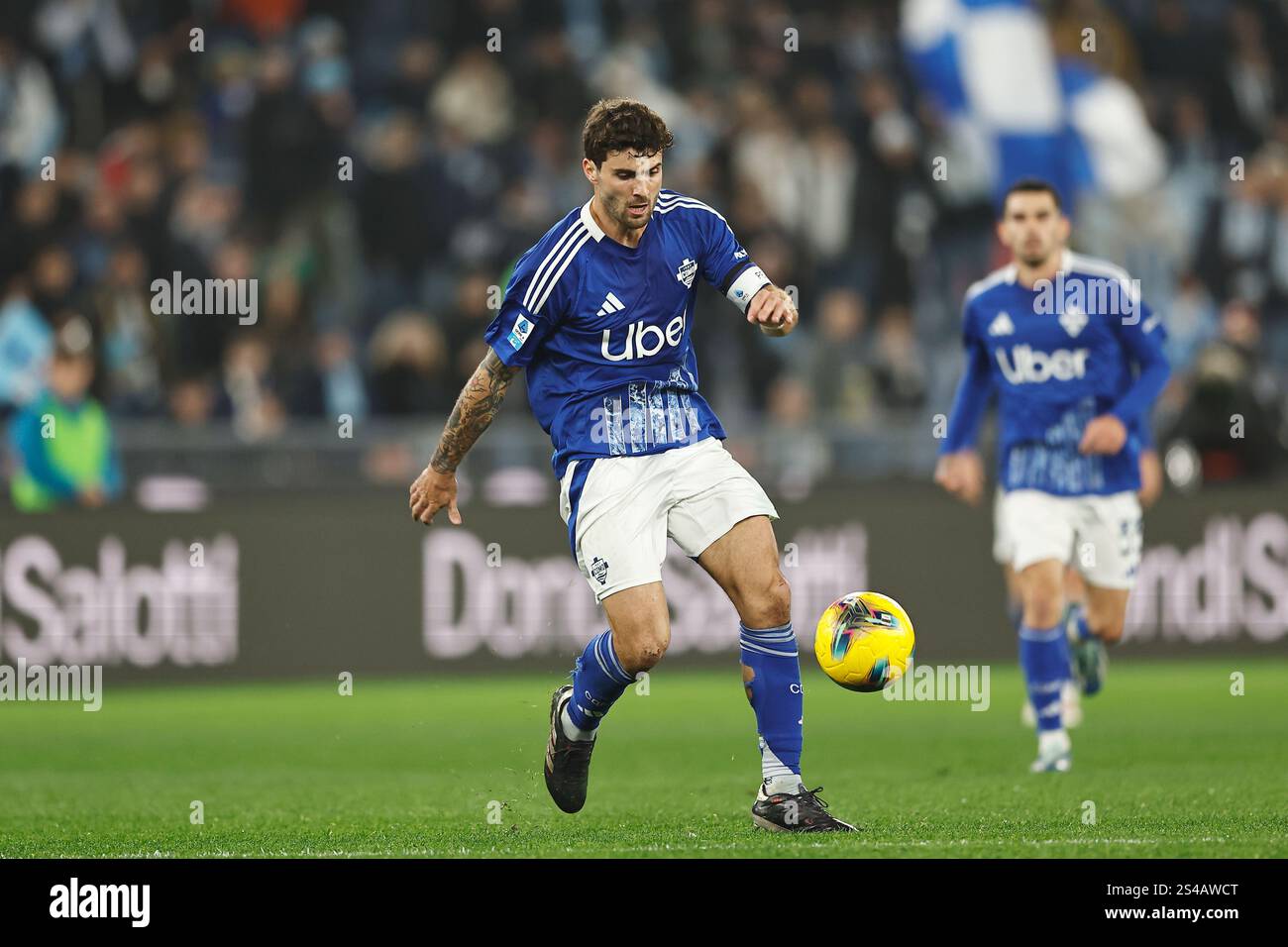 Roma, Italy. 10th Jan, 2025. Patrick Cutrone (Como) Football/Soccer ...
