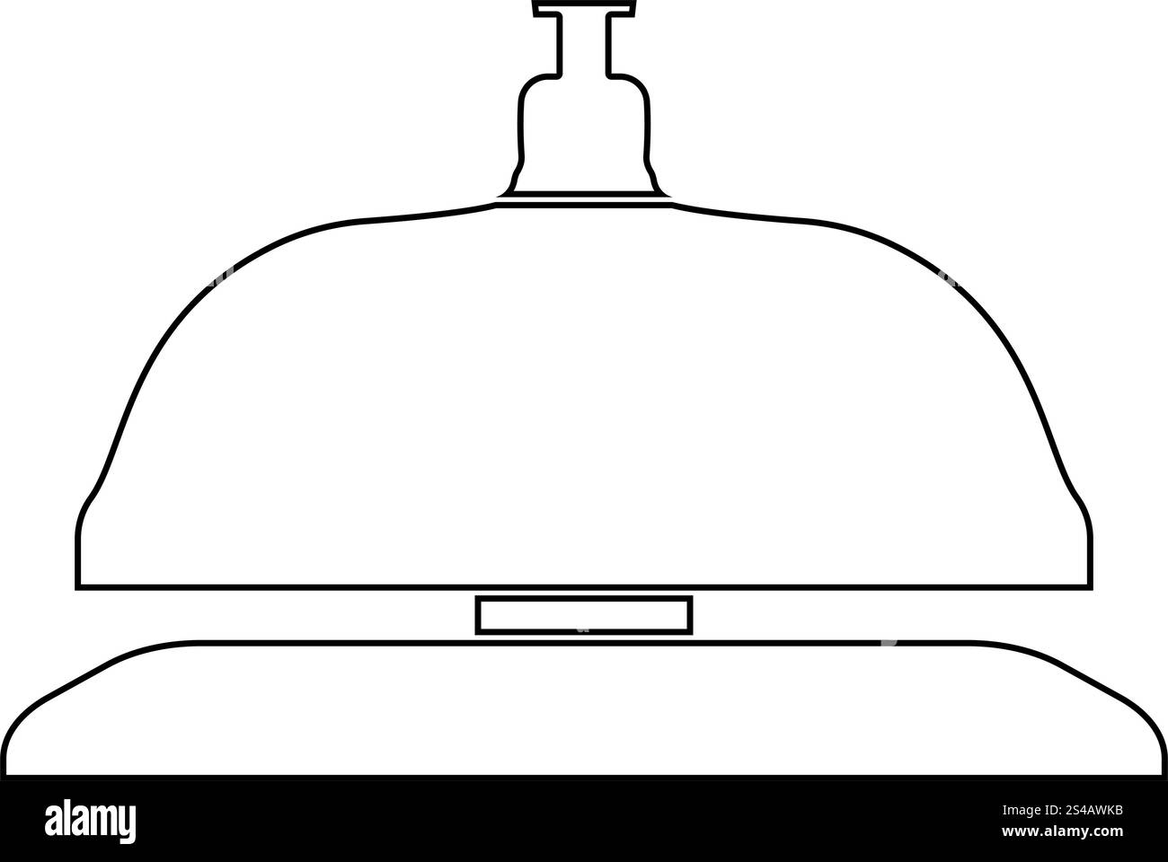 Reception bell icon Stock Vector Image & Art - Alamy