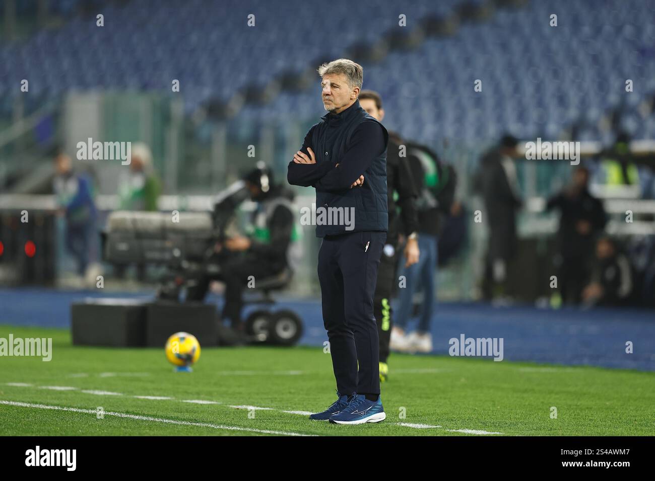 Roma, Italy. 10th Jan, 2025. Marco Baroni (Lazio) Football/Soccer ...